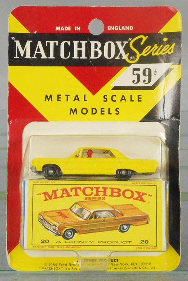 MATCHBOX 20C5 BLISTER PACK - Aug 22, 2020 | Lloyd Ralston Gallery in CT