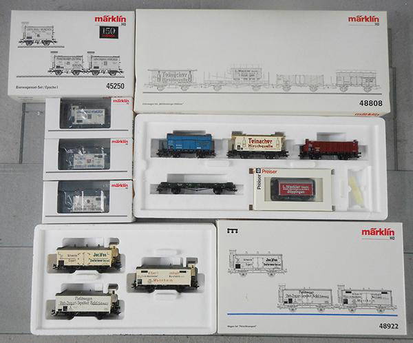 3 Marklin Car Sets