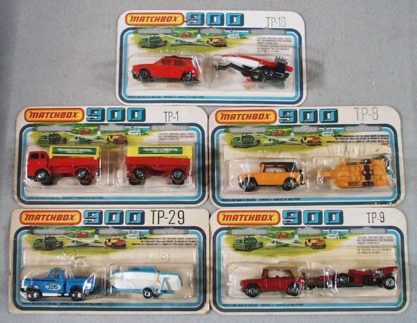 5 Matchbox 900 Two Packs