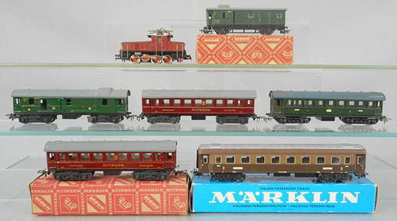 Marklin German Train Set