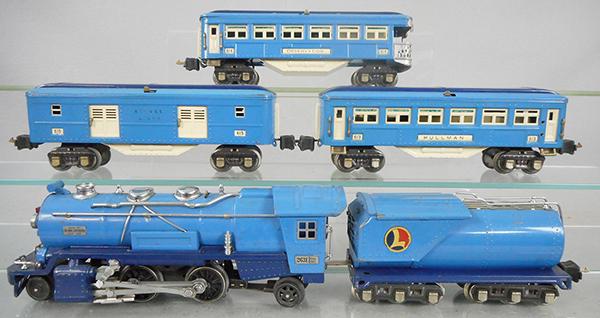 LIONEL BLUE COMET TRAIN SET - Nov 21, 2020 | Lloyd Ralston Gallery in CT