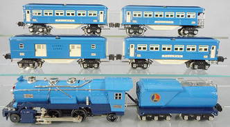 4: LIONEL BLUE COMET TRAIN SET - Sep 17, 2011 | Lloyd Ralston Gallery in CT