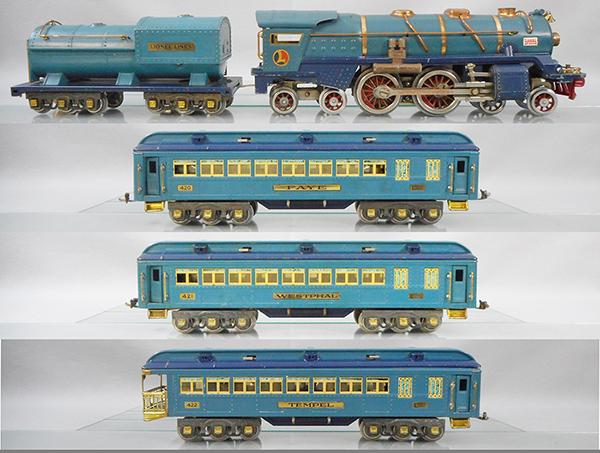 Lionel Blue Comet Train Set