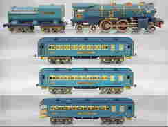 4: LIONEL BLUE COMET TRAIN SET - Sep 17, 2011 | Lloyd Ralston Gallery in CT
