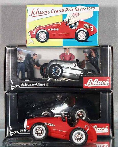 3 Modern Schuco Autos