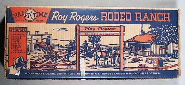 330: MARX 3990 ROY ROGERS RODEO RANCH PLAY SET