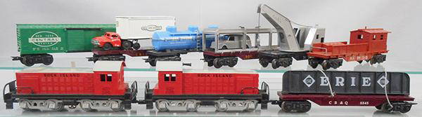 Marx Allstate 9619 Train Set W/ Box