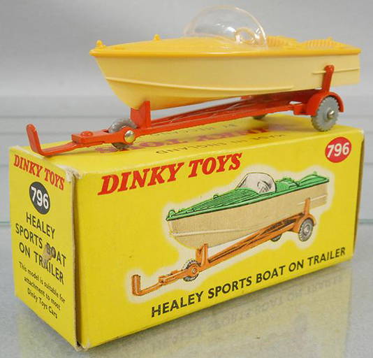 Dinky 796 Healey Sports Boat
