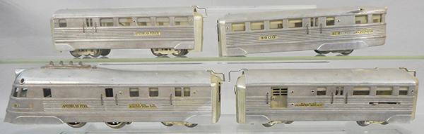 American Flyer Burlington Zephyr Train Set