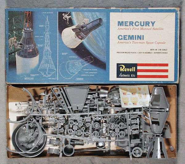 242: REVELL H-1834 MERCURY & GEMINI CAPSULE MODEL KIT - Mar 13, 2010 ...