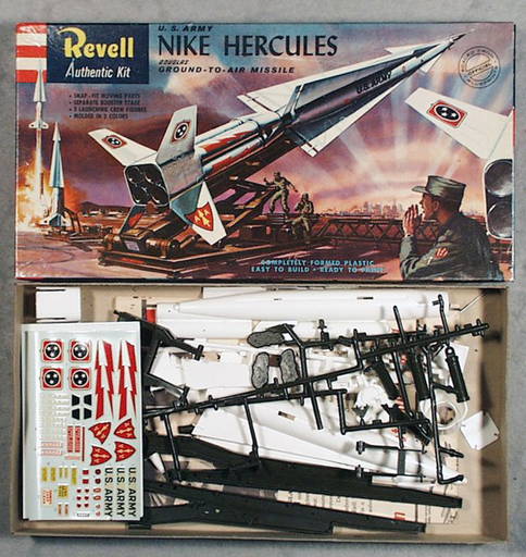 Revell H 1804 Nike Hercules Missile Model Kit