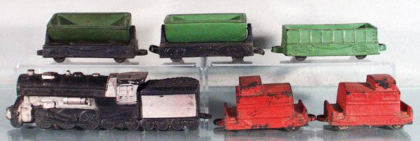 AUBURN RUBBER TRAIN SET - Apr 10, 2010 | Lloyd Ralston Gallery in CT