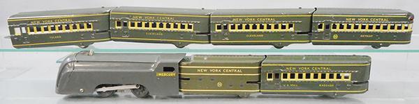 Marx 7086 Sparkling Mercury Train Set