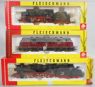 3 Fleischmann German Locos & Tenders