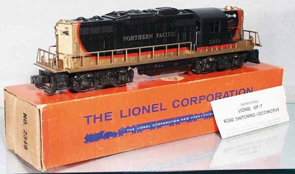 390: LIONEL 2349 NORTHERN PACIFIC GP9