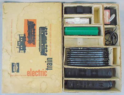 Marx Allstate 9619 Train Set W/ Box