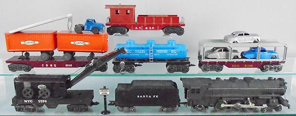 Marx Electric Santa Fe El Capitan Train Set W/ Box