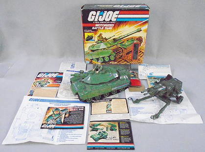 Vintage 1982 Hasbro Gi Joe Mobat Battle Tank