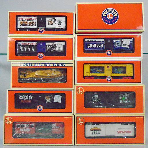 9 Lionel Beatles Cars