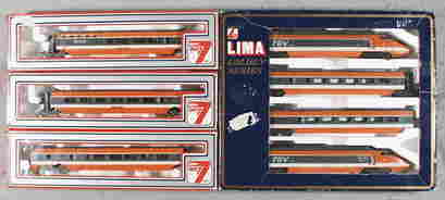 LIMA TGV TRAIN SET - Feb 16, 2013 | Lloyd Ralston Gallery in CT