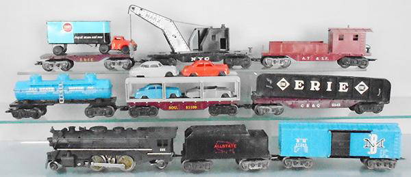 Marx Allstate 9619 Train Set W/ Box