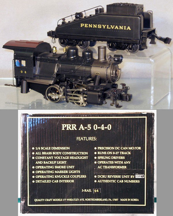487: WEAVER PRR A5 SWITCHER & TENDER