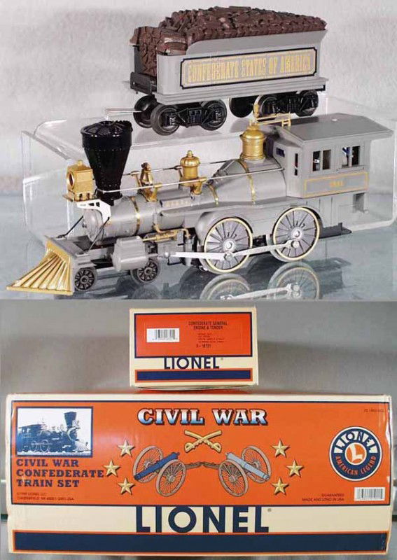 91: LIONEL CIVIL WAR TRAIN SET
