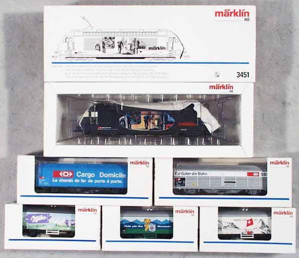 422: MARKLIN SWISS TRAIN SET