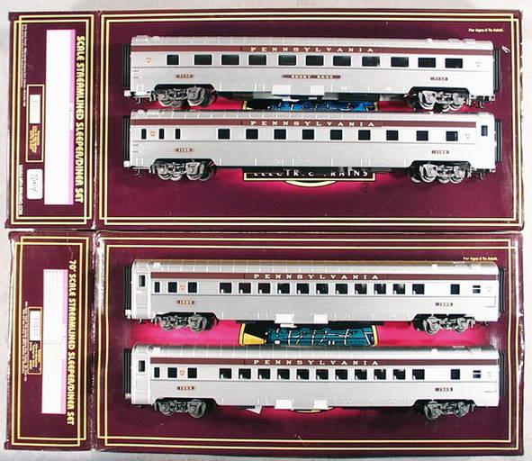 2 Mth Prr Car Sets