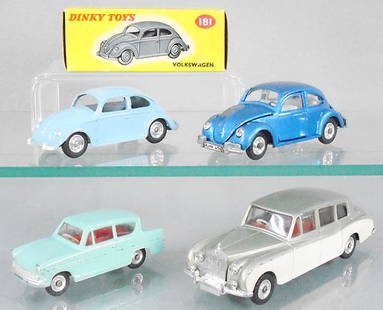 4 Dinky Vehicles
