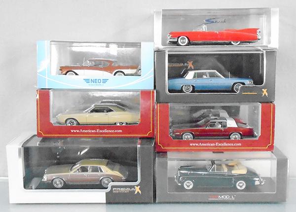 7 Die Cast Autos