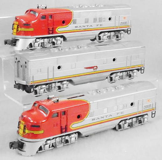 LIONEL 2333 SANTA FE ABA DIESELS (#0147) on Aug 13, 2022 | Lloyd ...