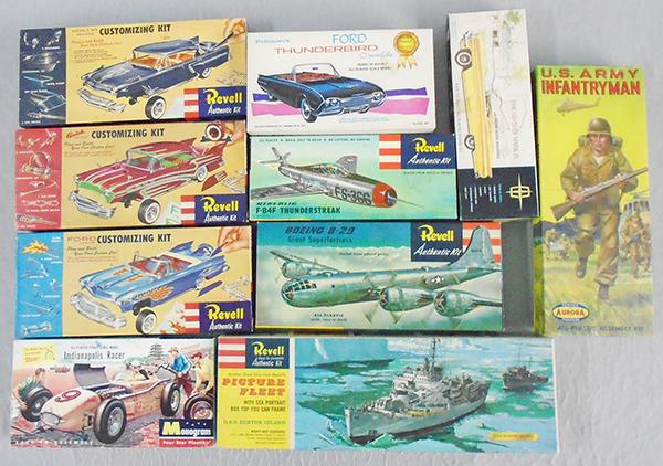 10 Plastic Model Kits