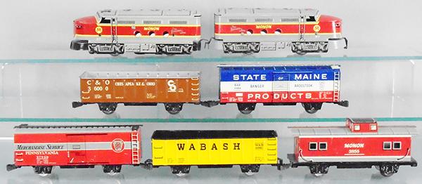 MARX MONON TRAIN SET - Aug 13, 2022 | Lloyd Ralston Gallery in CT