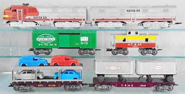 MARX 41822 SANTA FE TRAIN SET - Aug 13, 2022 | Lloyd Ralston Gallery in CT
