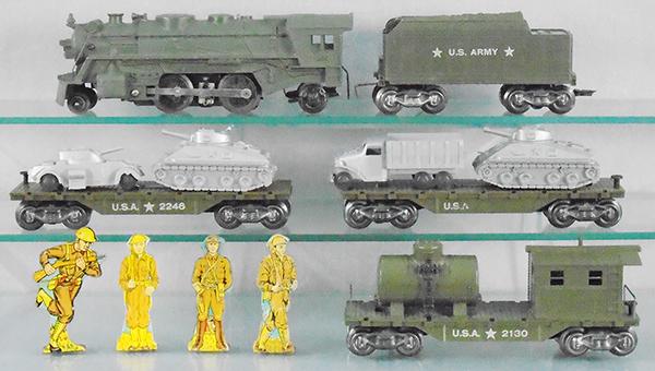 MARX ARMY TRAIN SET (#0036) on Oct 29, 2022 | Lloyd Ralston Gallery in CT