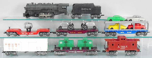 Marx Santa Fe Train Set