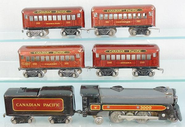 Marx Canadian Pacific Train Set