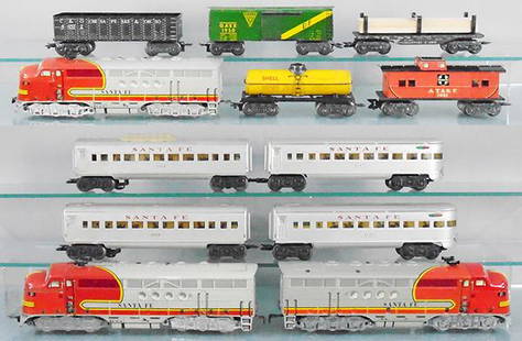 Marx Double Train Set
