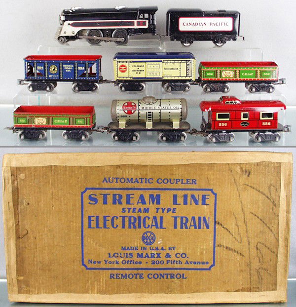 474: MARX CANADIAN PACIFIC TRAIN SET