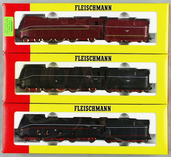 3 Fleischmann German Locos & Tenders