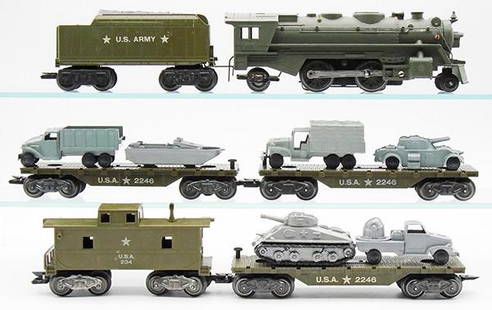 Marx 5950 Army Train Set