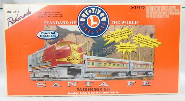 LIONEL 21973 SANTA FE TRAIN SET (#0150) on Apr 15, 2023 | Lloyd Ralston ...