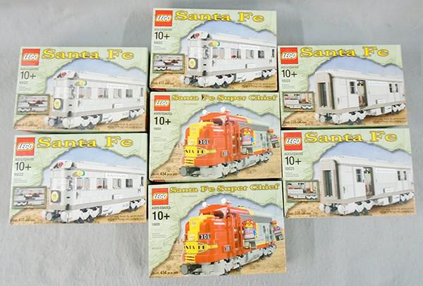 LEGO SANTA FE TRAIN SET (#0457) on Apr 15, 2023 | Lloyd Ralston Gallery ...