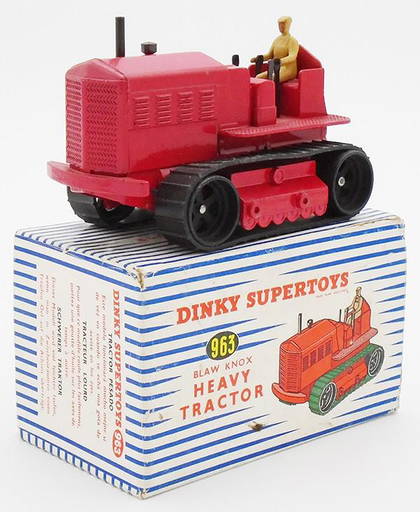 Dinky 963 Blaw Knox Heavy Tractor