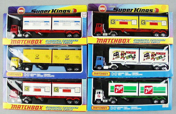 137: 6 MATCHBOX SUPER KING K17 VEHICLES