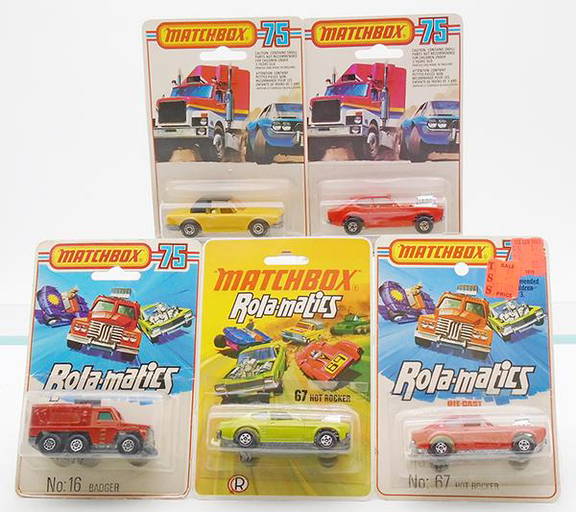 5 Matchbox Blister Packs