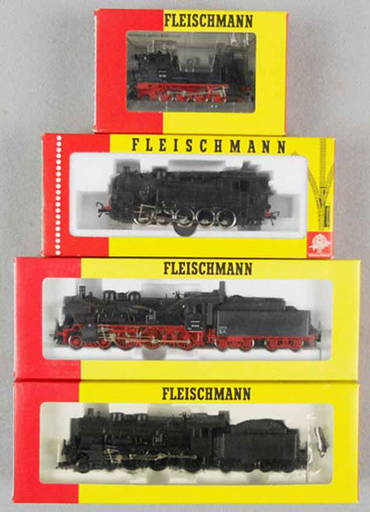 4 Fleischmann Locos