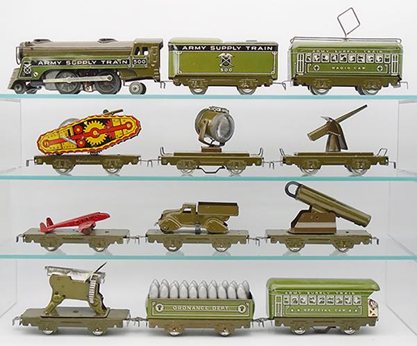 Marx 5950 Army Train Set