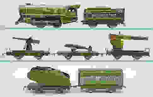 Marx Army Train Set Auction